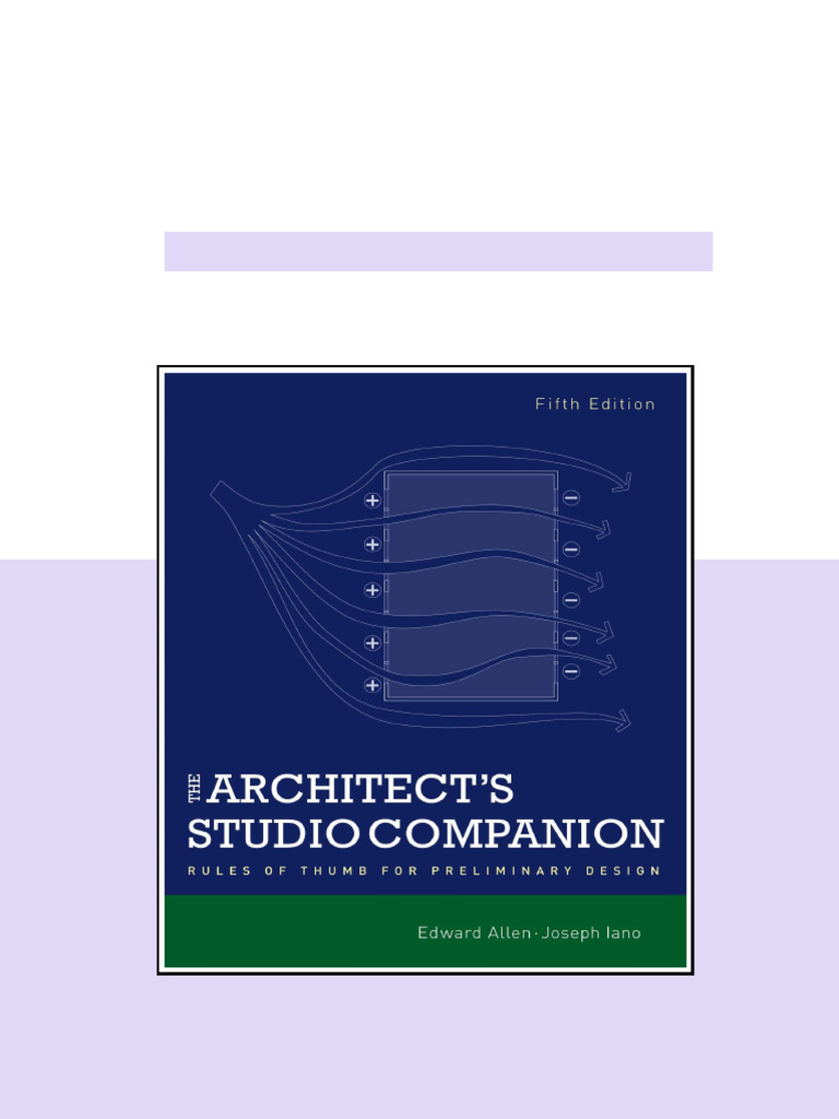 Architect's Studio Companion The Available Any Format | PDF