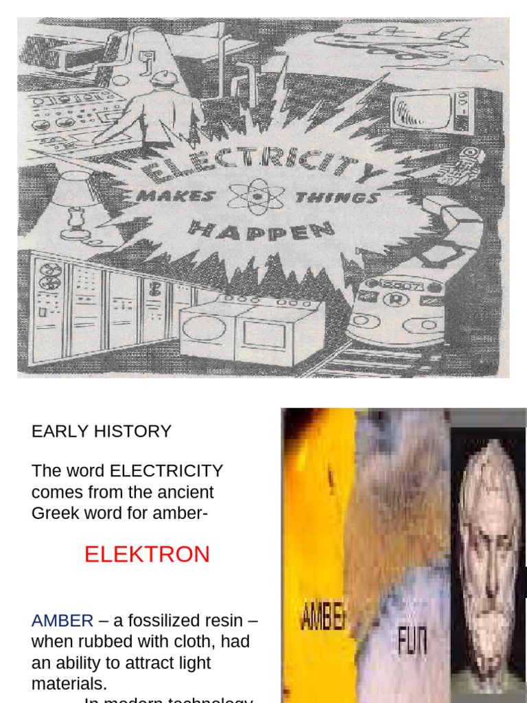 Lesson 1 (History of Electricity)(3) | PDF