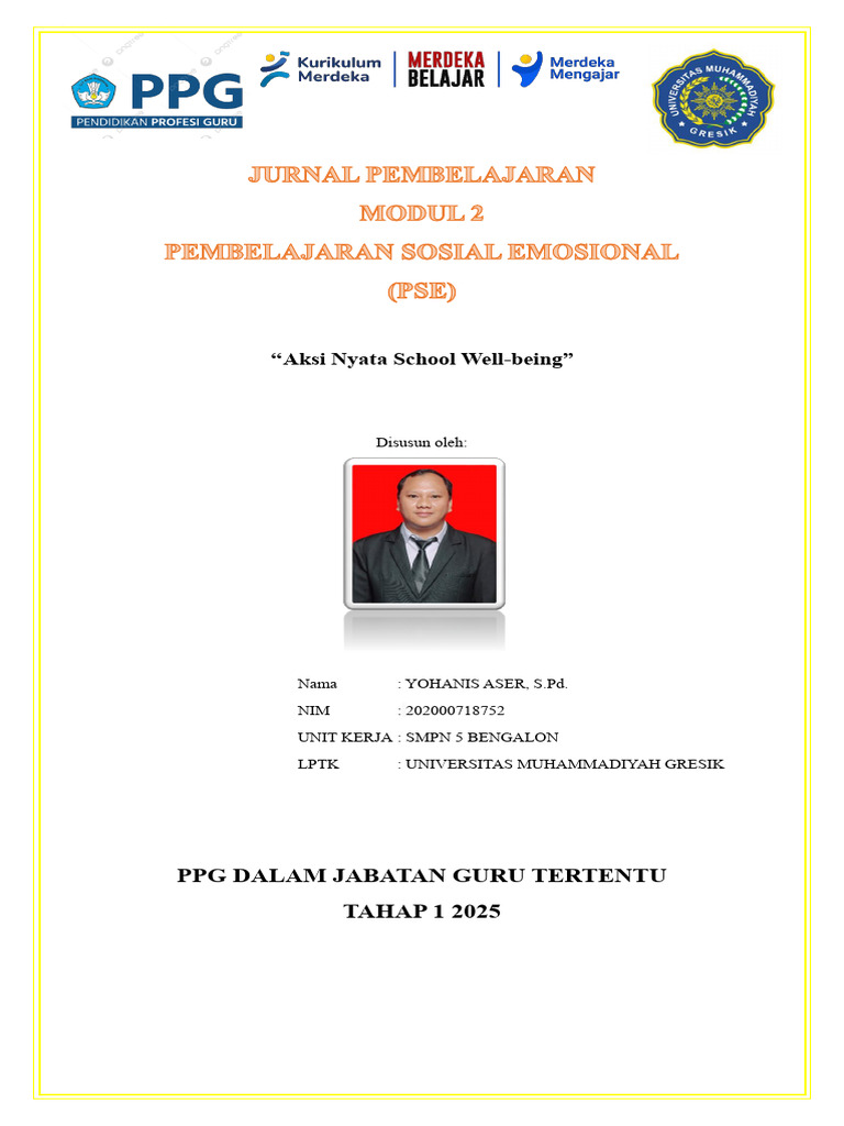 Yohanis Aser_20200071875_school Well Being | PDF