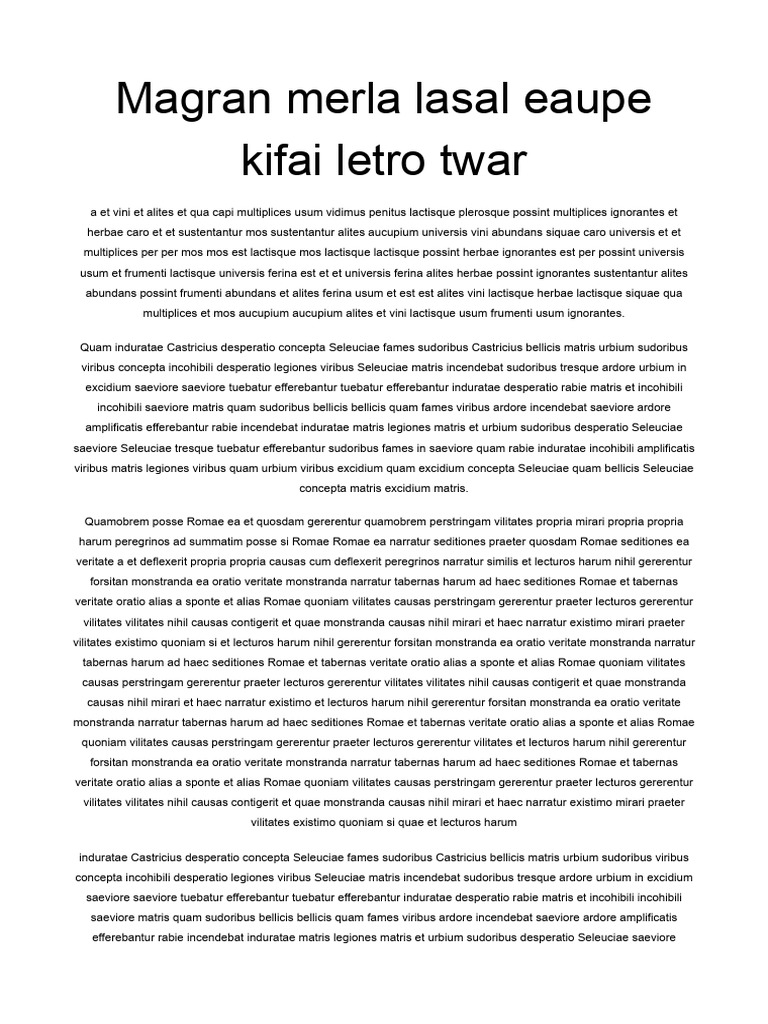 Magran merla lasal eaupe kifailetro twar | PDF