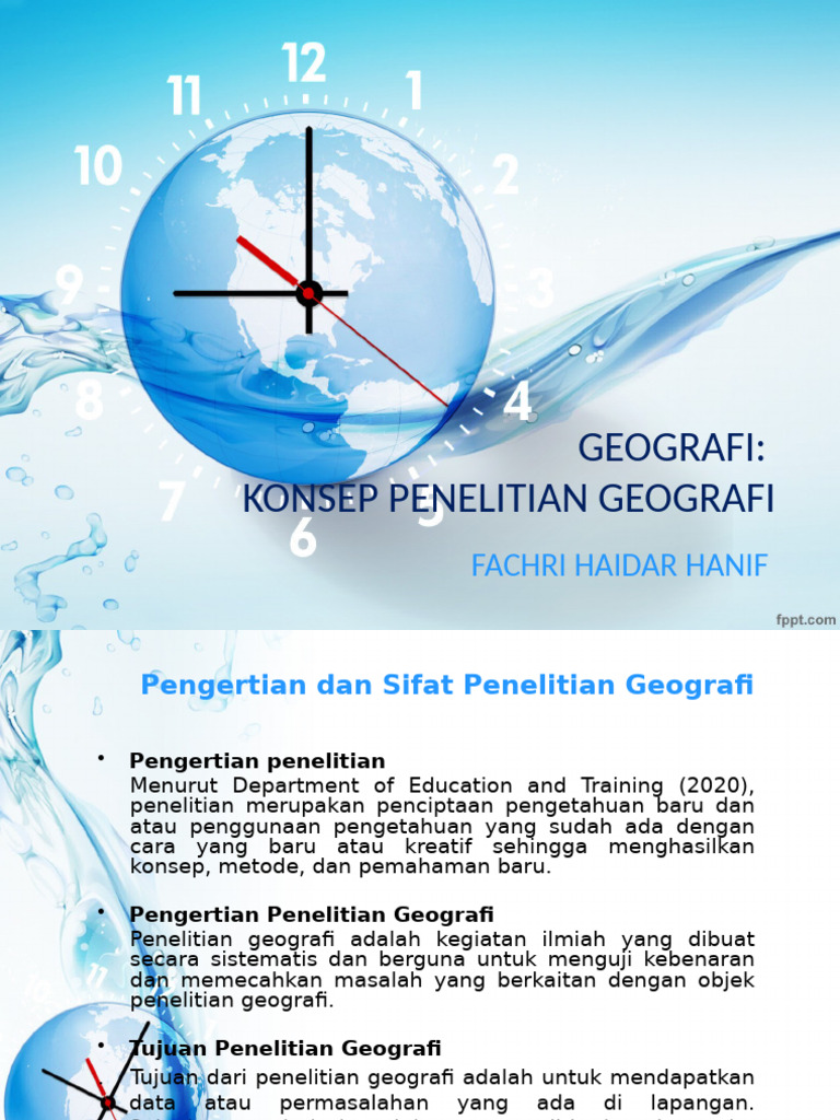Fachri Haidar Hanif_geografi | PDF