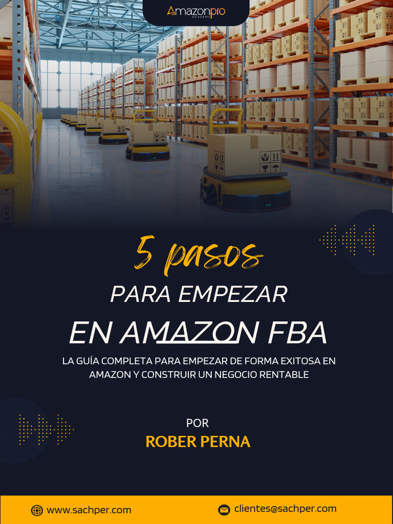 Ebook Amazon FBA en 5 Pasos PDF | PDF | Youtube | Marketing