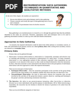 Data Gathering Tools in Research Methods | PDF | Questionnaire ...