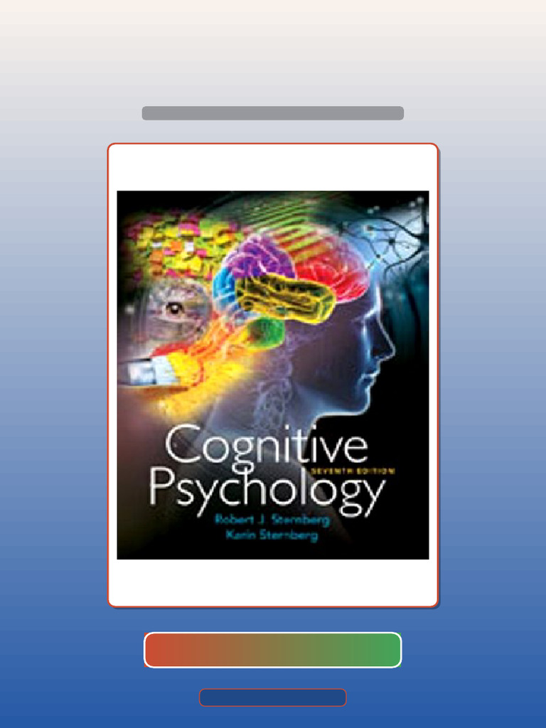 Test Bank For Cognitive Psychology 7th Edition Sternberg HQ File Exam ...
