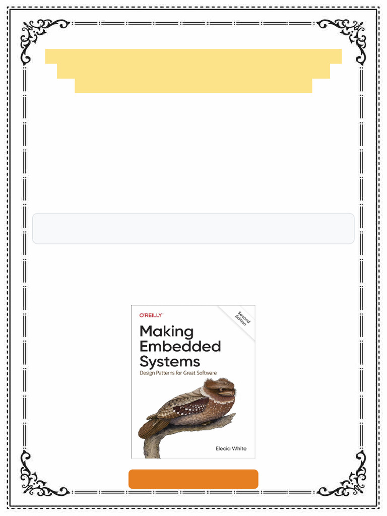 Making Embedded Systems: Design Patterns for Great Software, 2nd Edition Elecia White ebook ...