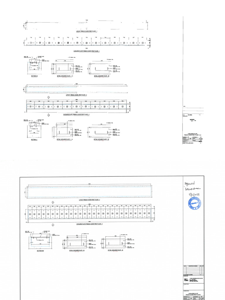 Chequered Plate Design | PDF