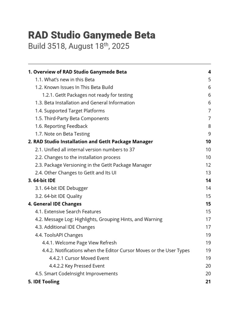 Ganymede Beta Doc 3518 | PDF | Integrated Development Environment | Software Engineering