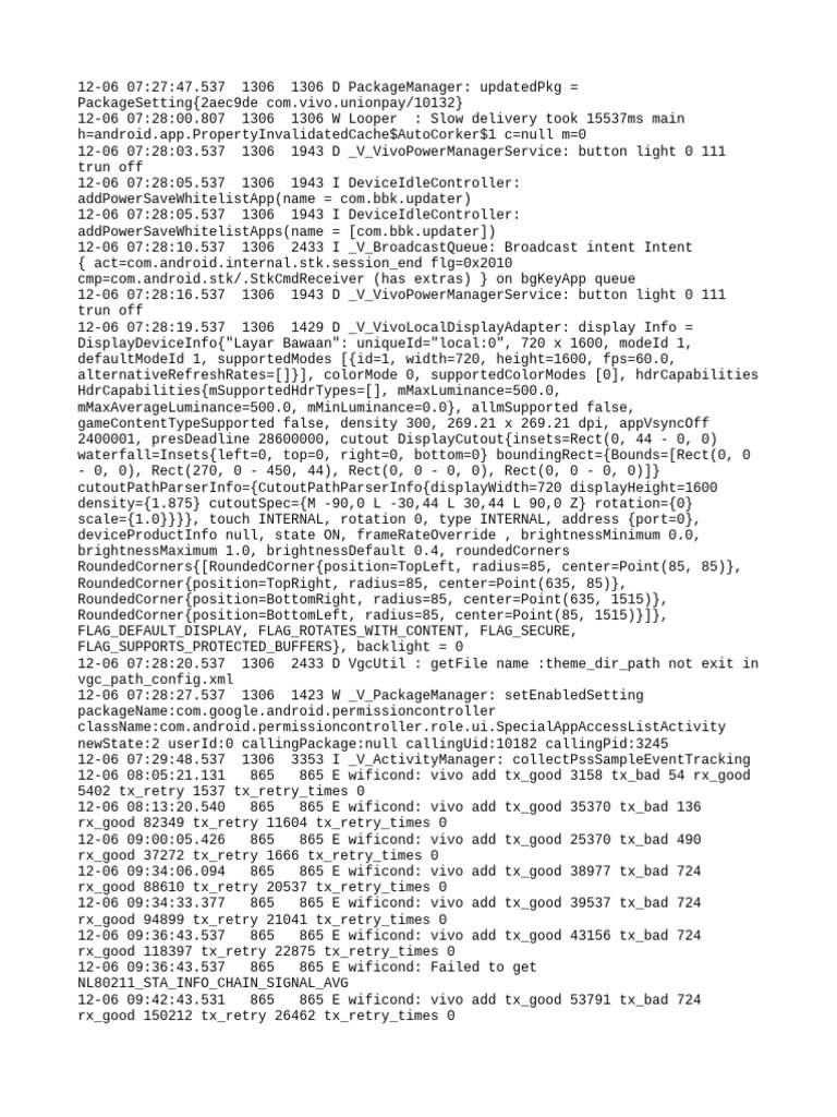 Log | PDF | Software | Computer Architecture