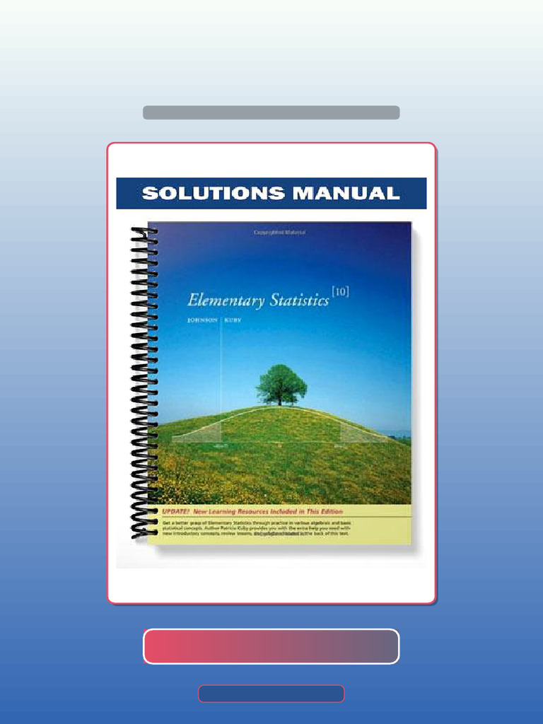 Just the Essentials of Elementary Statistics 10th Edition by Johnson ...