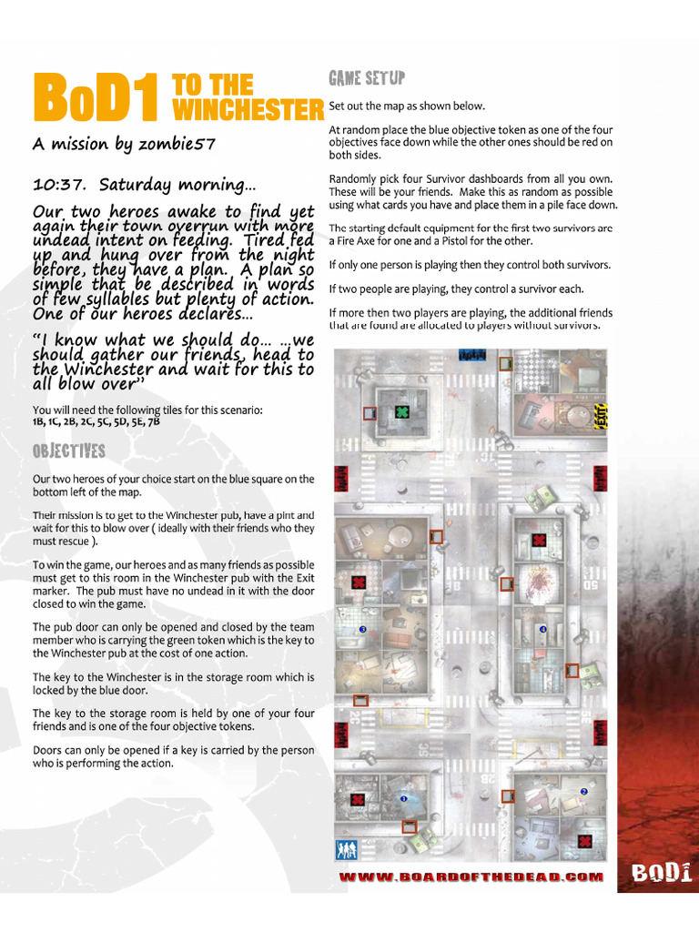 BOD1 - To The Winchester - V2 | PDF