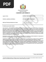 Baja Médica MUFACE: Formulario Oficial | PDF