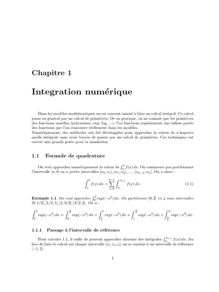 Chap3 Integration | PDF | Intégral | Mathématiques appliqués