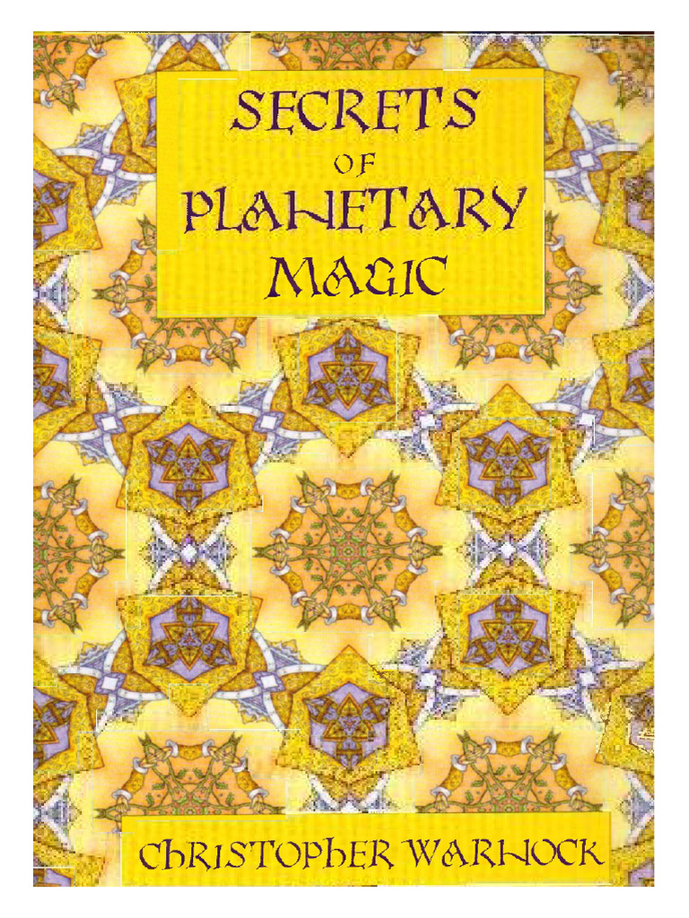 Christopher Warnock Secrets of Planetary Magic | PDF