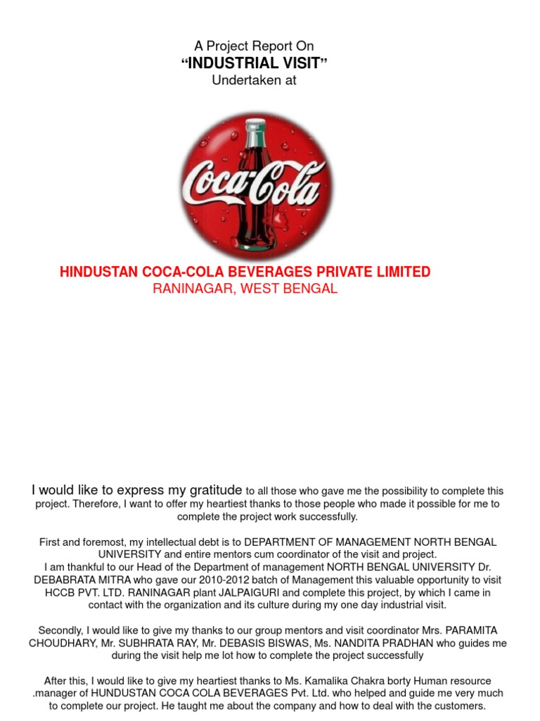 Thanda Matlab Coca-Cola | PDF | Coca Cola | Water Purification