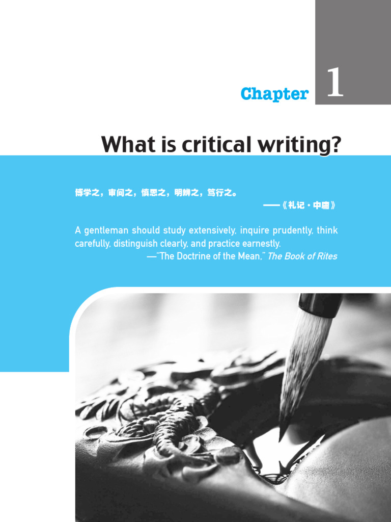 Understanding Critical Thinking and Writing | PDF | Critical Thinking ...