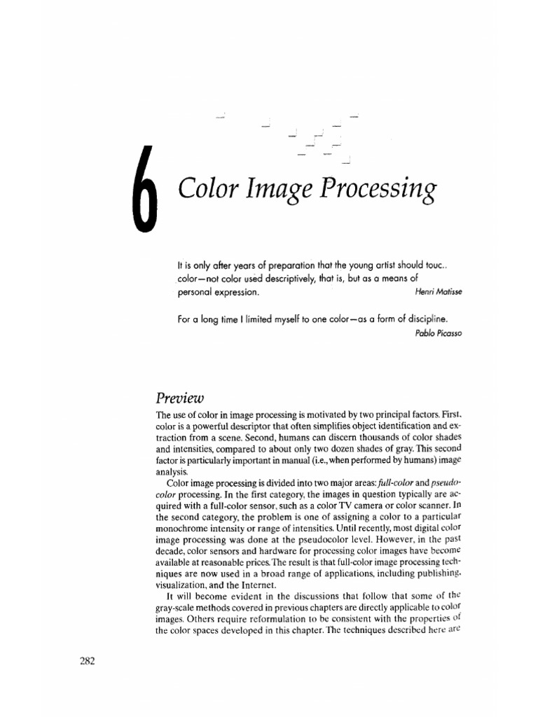Chapter 06 Color Image Processing | PDF