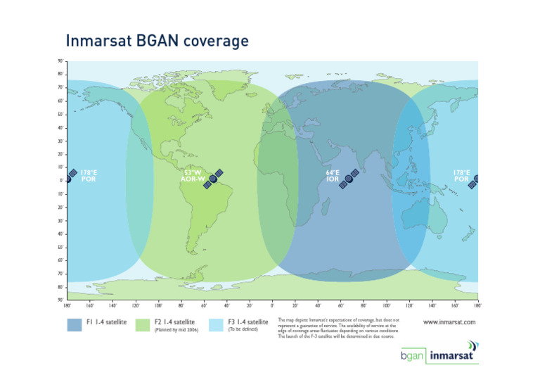 BGAN Coverage Map | PDF