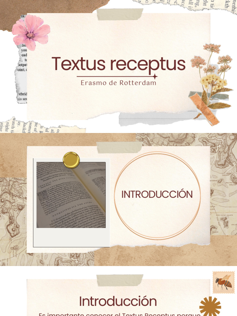 Textus Receptus - Equipo 3 | PDF | Traducciones | Literatura griega antigua