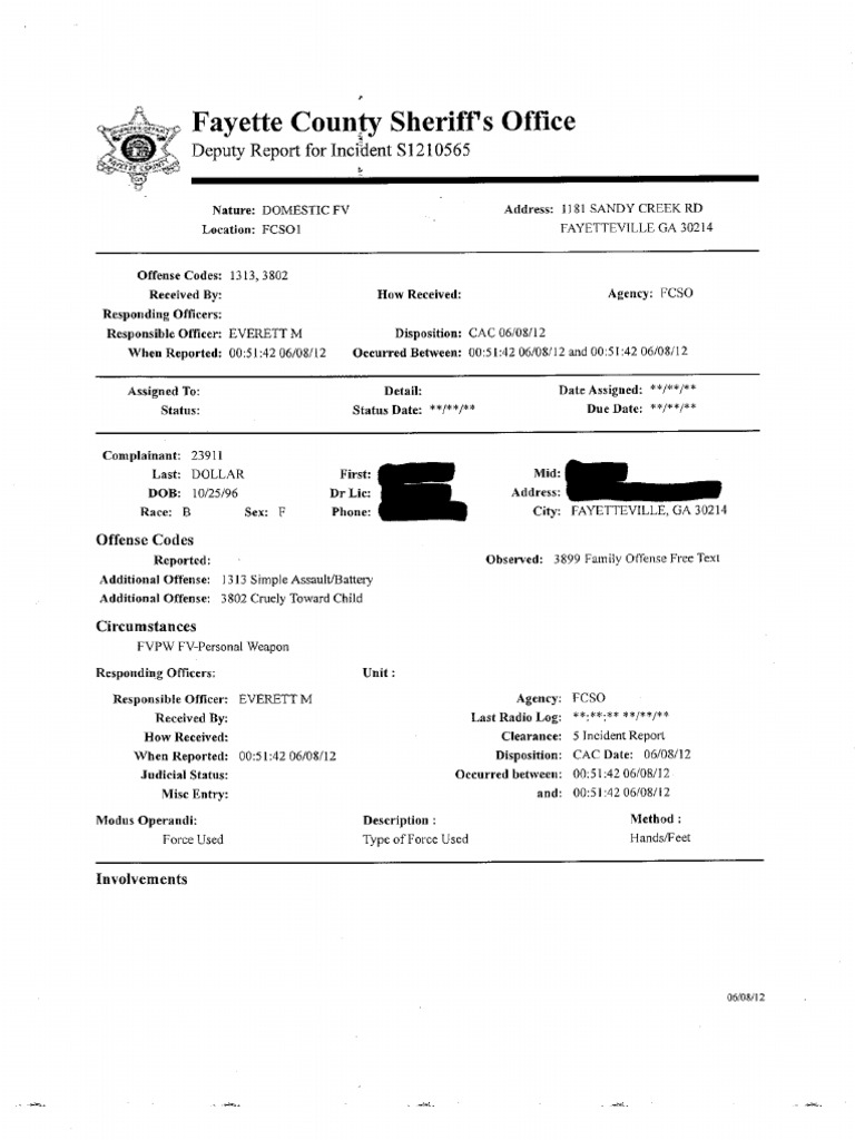 Creflo Dollar Arrest Report | PDF