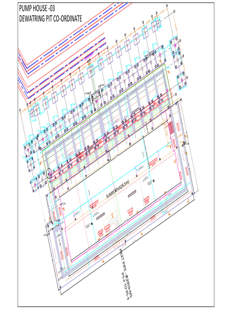 PS-03 Sump Earth Strip Co-Ordinate MARKING Drawing 25.11.2025 - Model ...