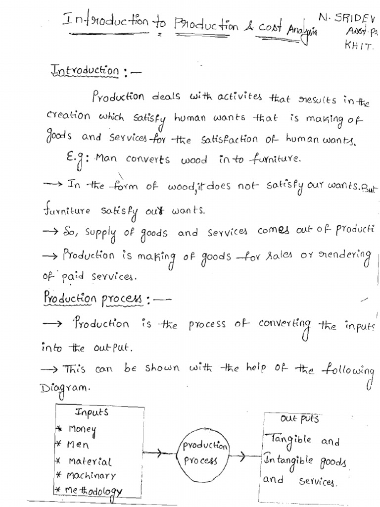 Human Resource Production Analysis | PDF