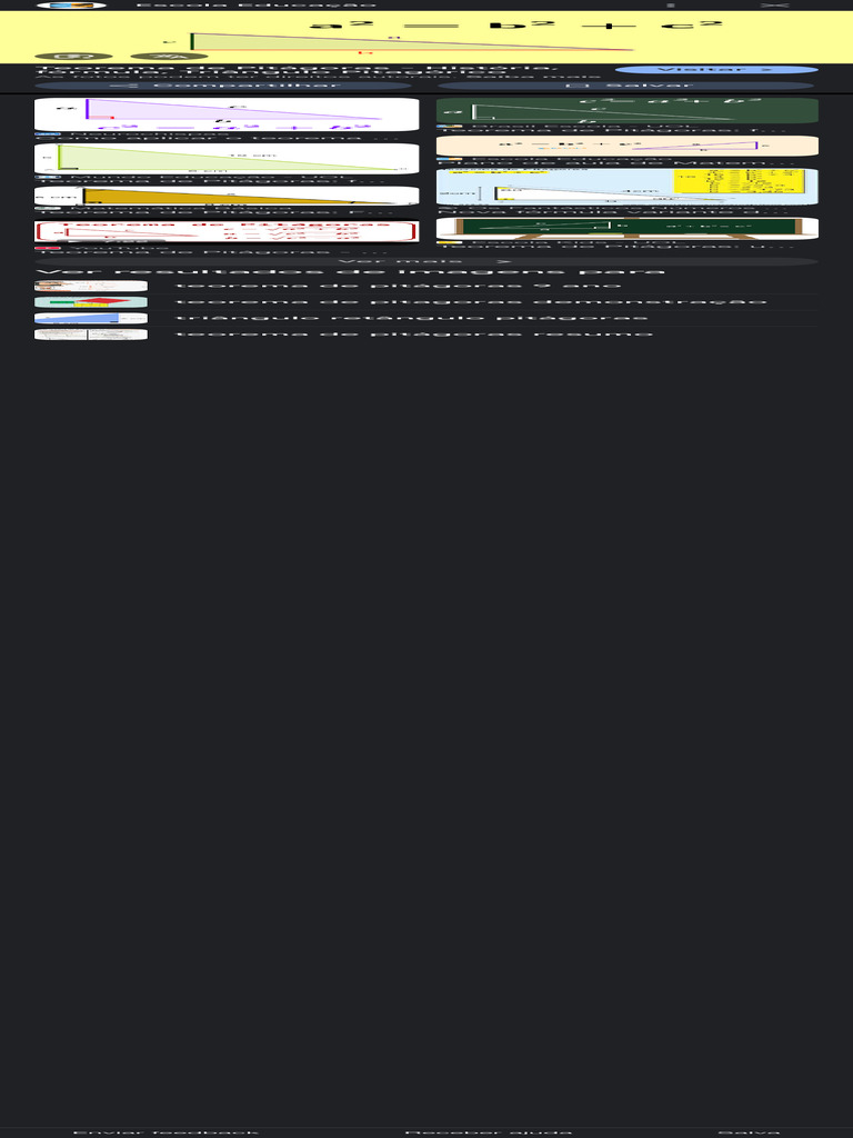 Formula Teorema de Pitagoras - Pesquisa Google | PDF