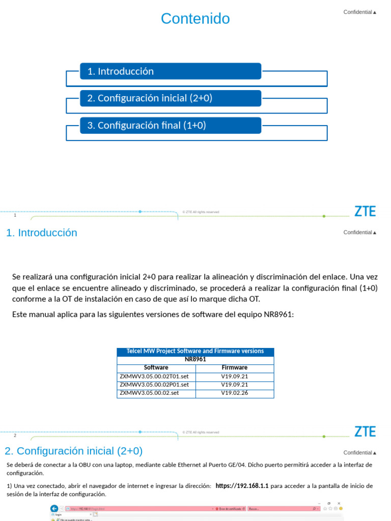 MW NR8961 Guía de Comisionamiento | PDF | Informática | Ingeniería ...