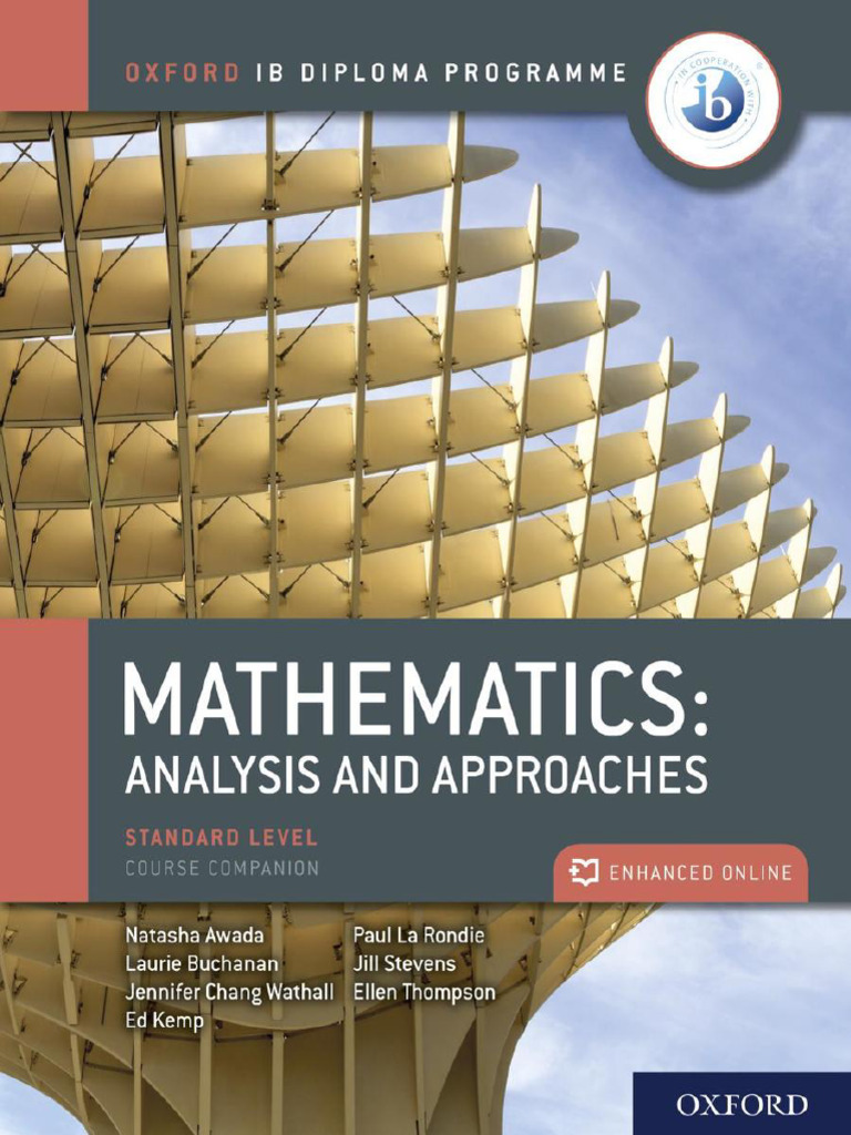 Mathematics Sl Analysis and Approaches Oxford 2019pdf Compress | PDF