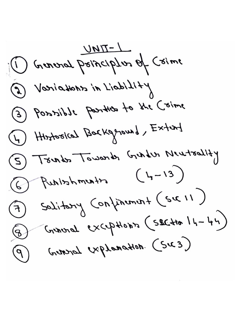 BNS Written Notes P | PDF