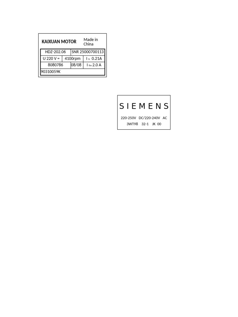 Siemens Sticker | PDF