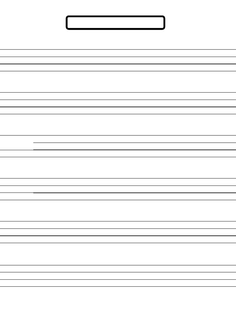 Four Lined Paper | PDF