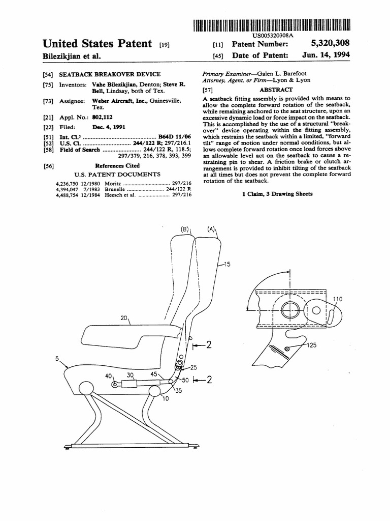 Breakover Mechanism Seat 2 | PDF | Clutch | Friction