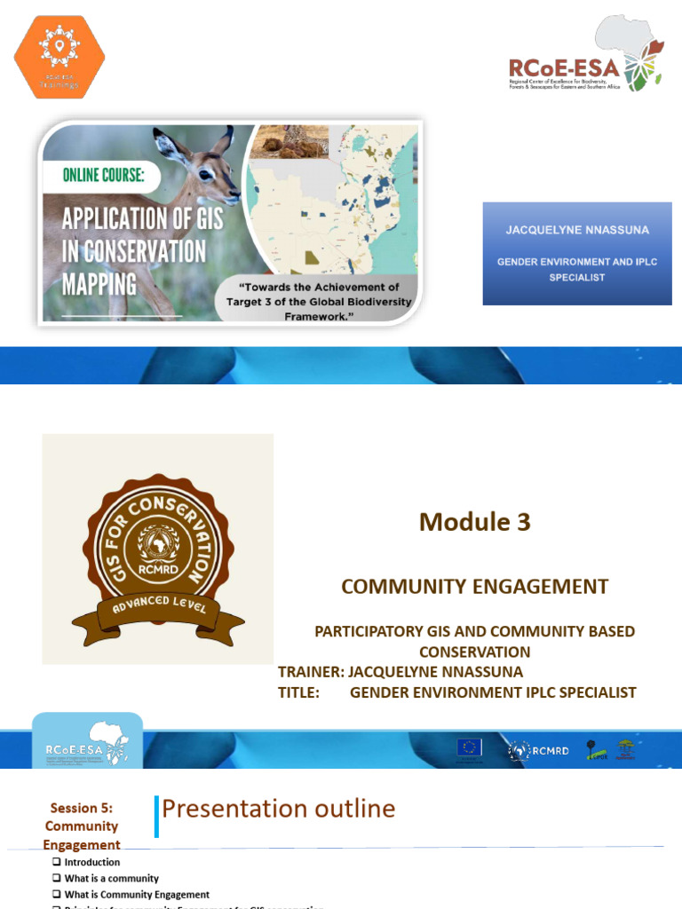 Community Engagement in GIS Conservation | PDF | Conservation Biology ...