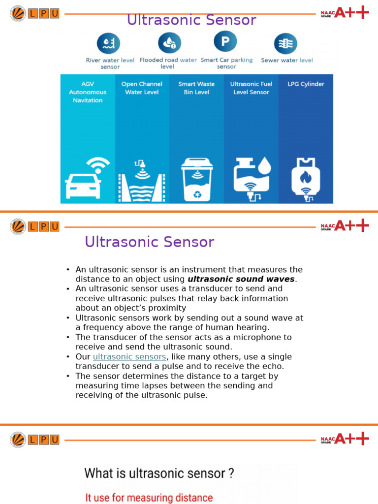 Lecture12-12_31059_Lecture12-12_Unit-2 | PDF | Ultrasound | Arduino