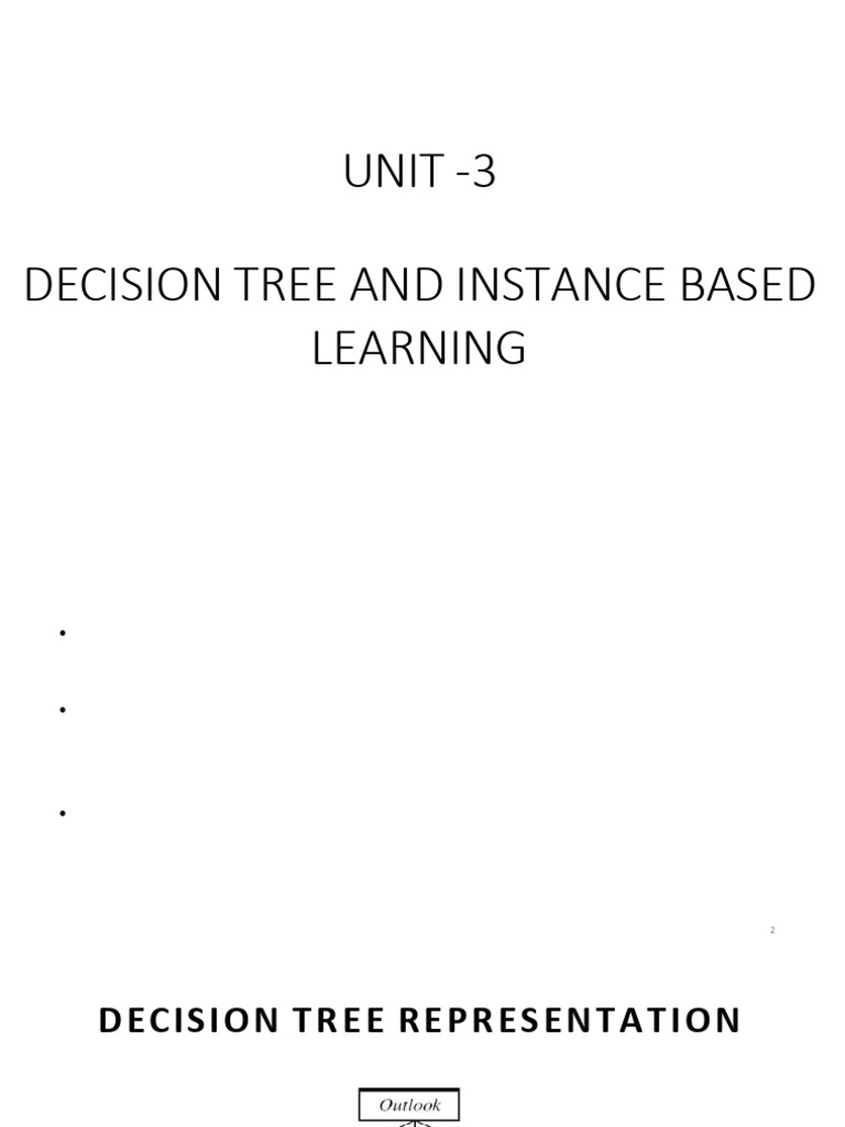 MLT_Unit 3 Notes | PDF | Machine Learning | Algorithms