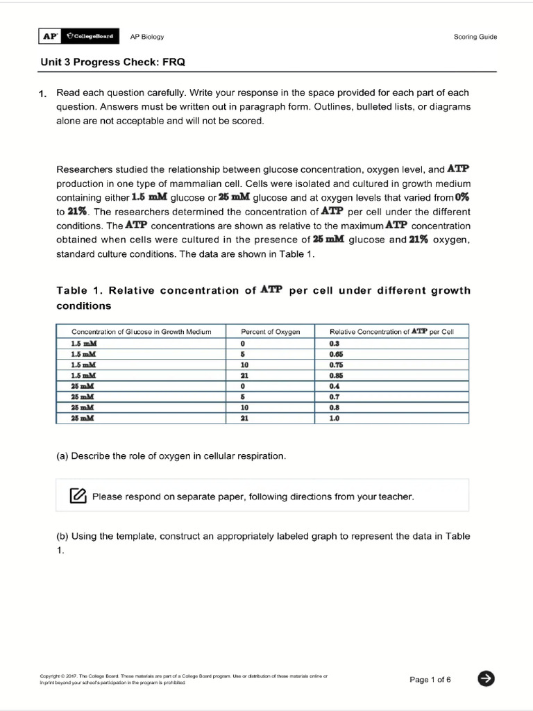 Unit 3 FRQ | PDF