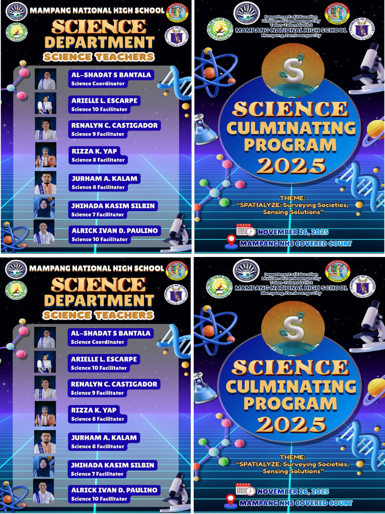 Science Culminating Program Invitation | PDF