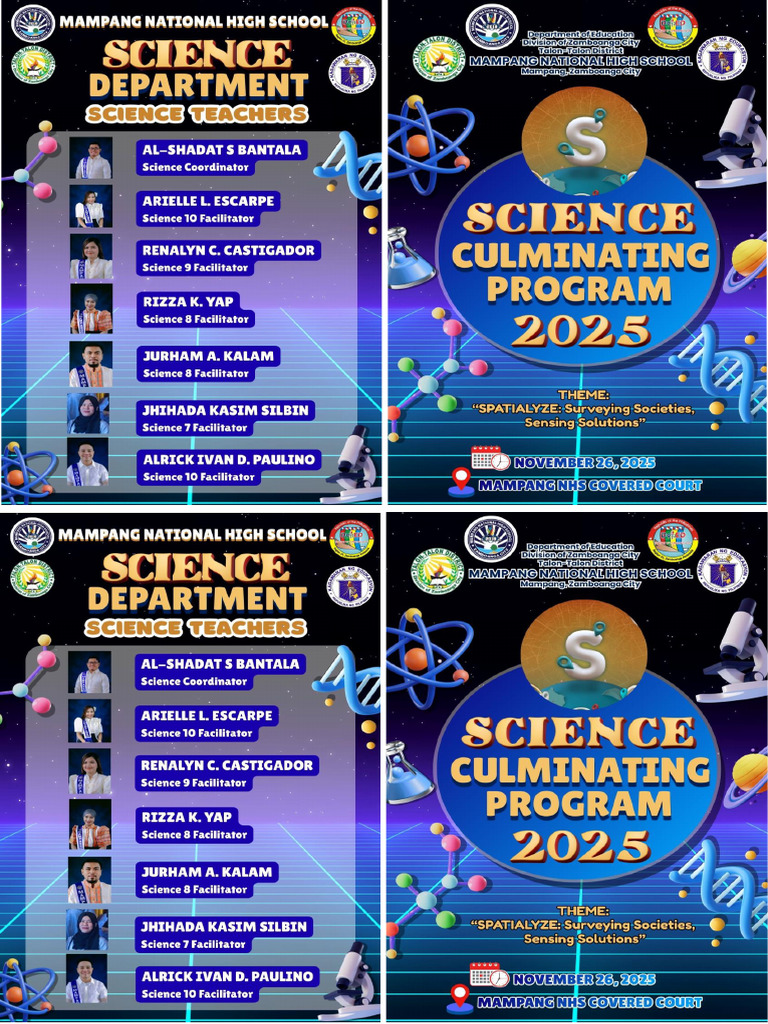 Science Culminating Program Invitation | PDF