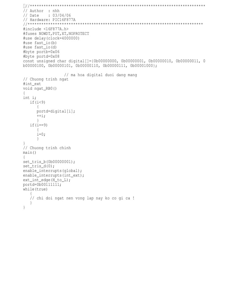Timer & Interrupt | PDF