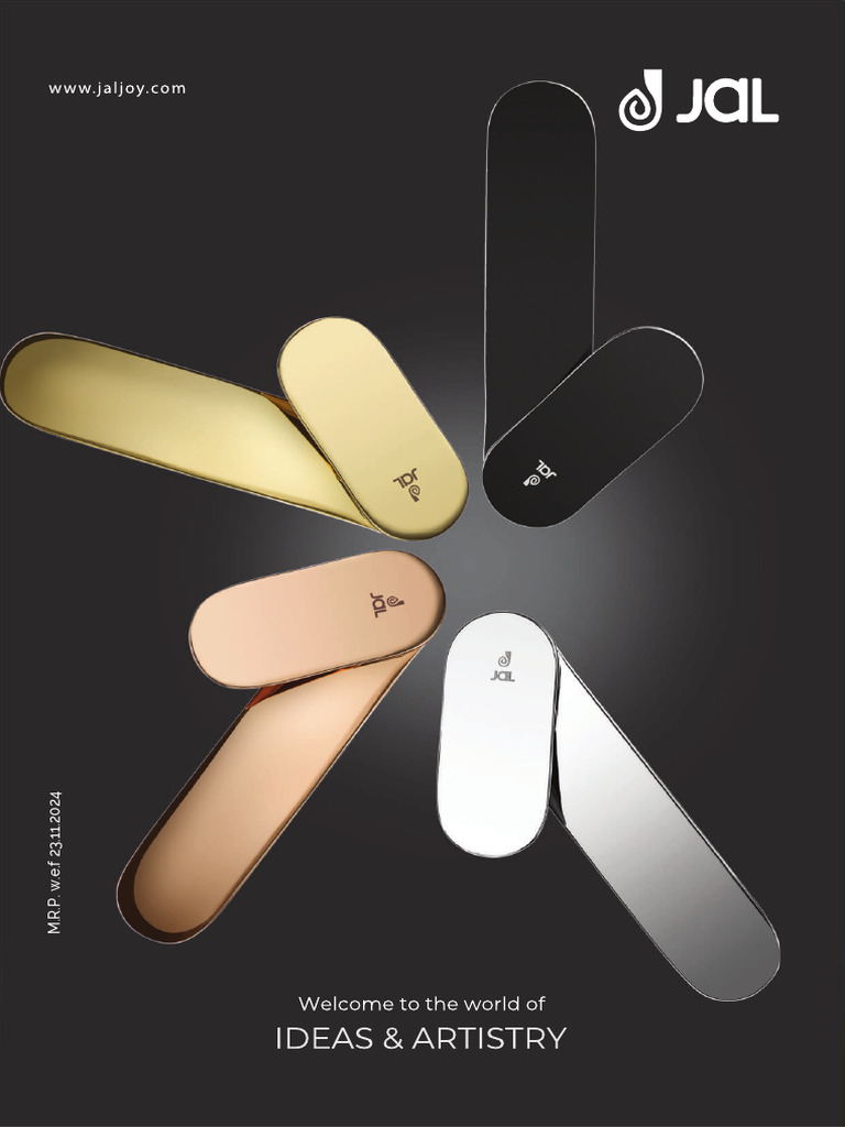 JAL 2025 Bathroom Fixtures Catalogue | PDF | Tap (Valve) | Shower
