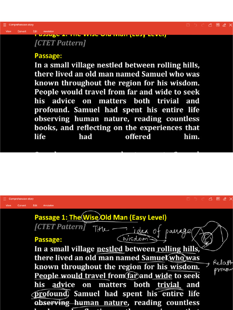 Comprehension Passage 1 and 2 - 67919332 - 2025 - 10 - 29 - 21 - 09 | PDF