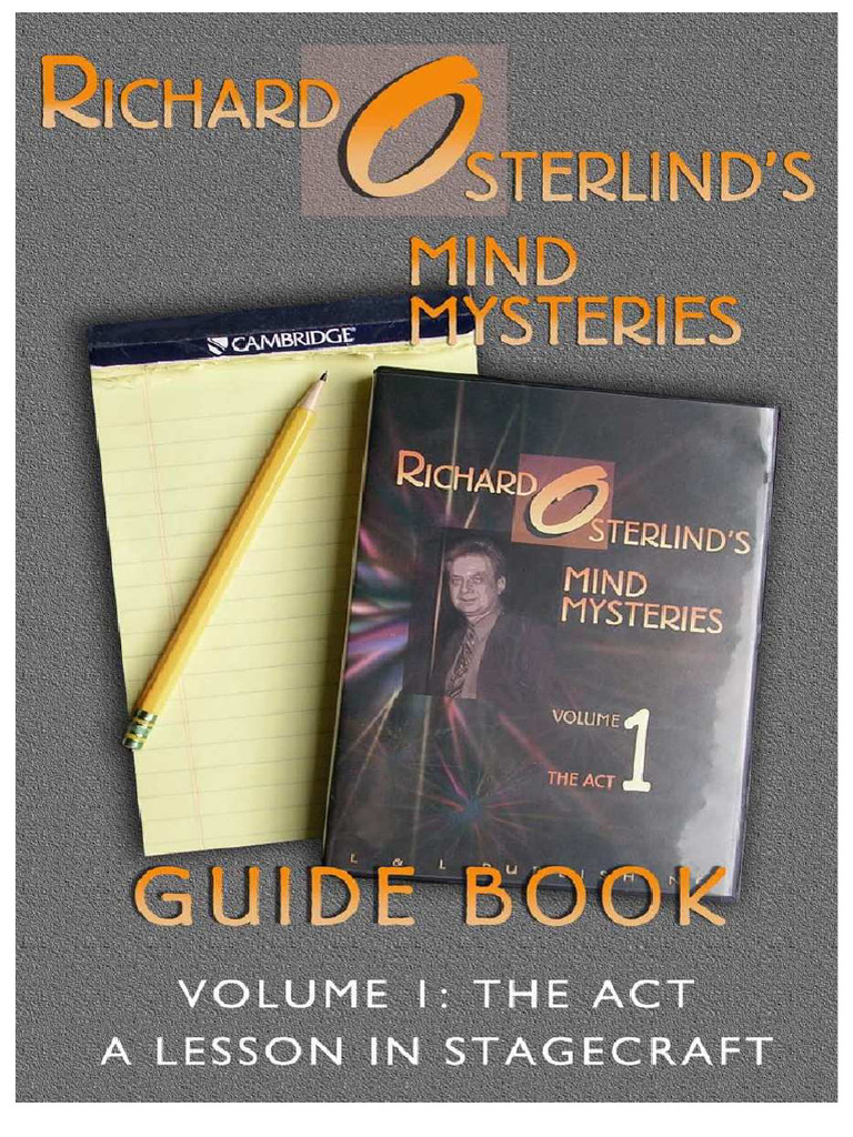 Mind Mysteries: Stagecraft Insights | PDF | Mentalism