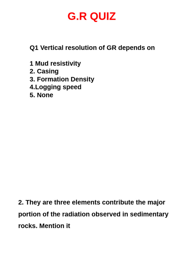 GR_QUIZ | PDF