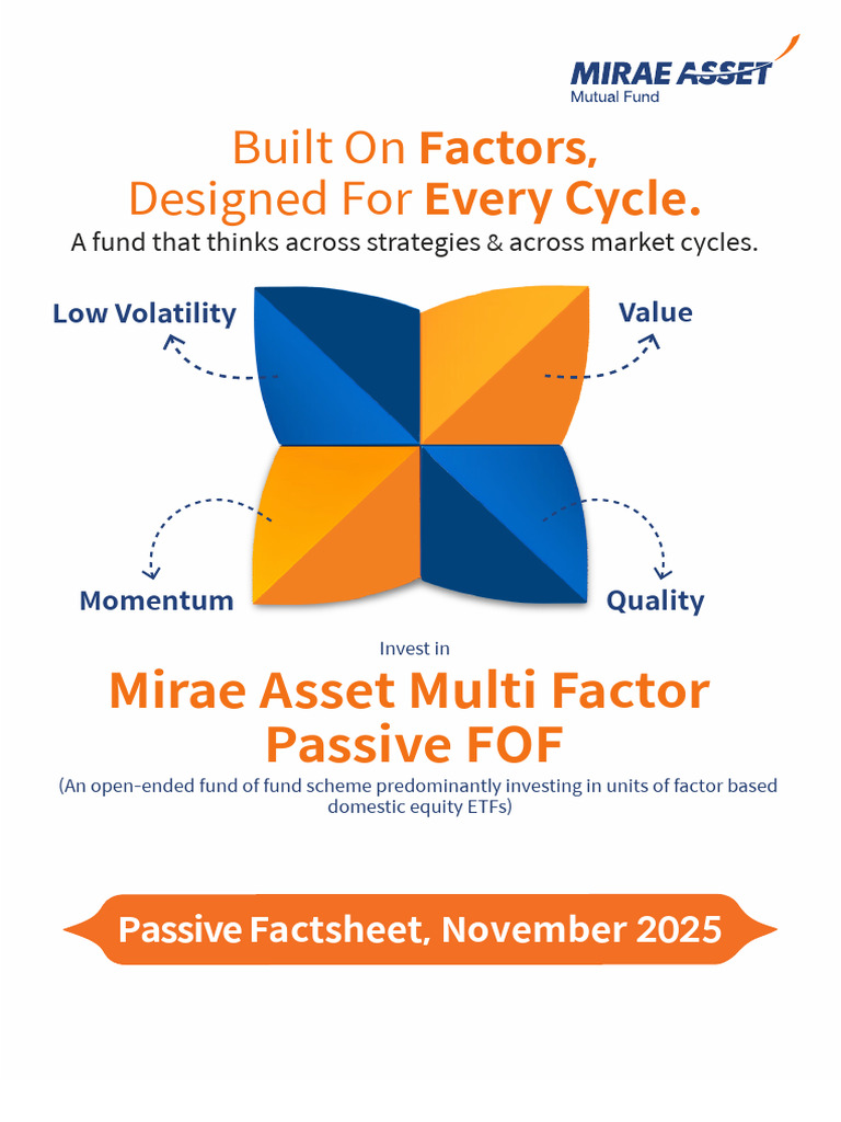 Mirae Asset Multi Factor Fund Overview | PDF | Exchange Traded Fund ...