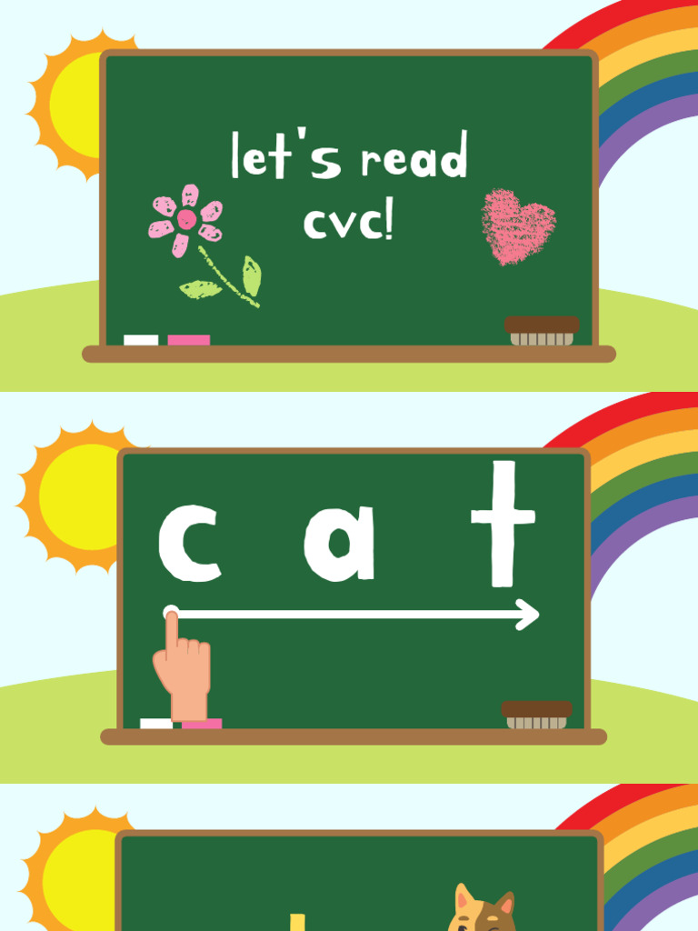 Practice Reading CVC Words | PDF