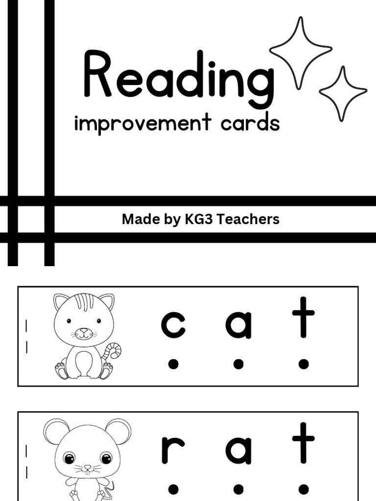 Short Vowel Sound Phonics CVC Words Flip Booklet | PDF