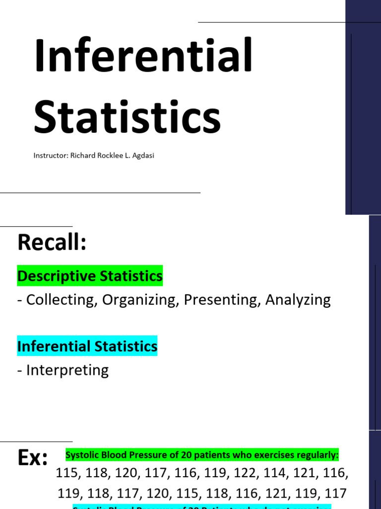 Hypothesis Testing in Inferential Statistics | PDF | Type I And Type Ii ...