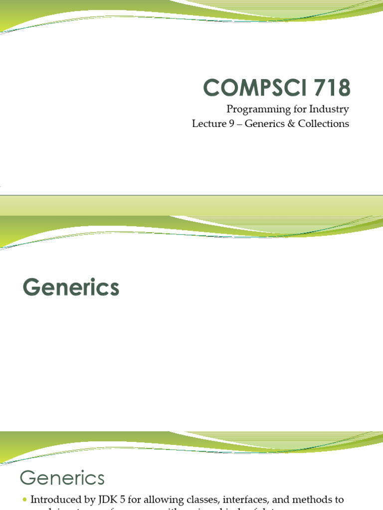 Industry Lecture 09 | PDF | Computer Science | Computer Programming
