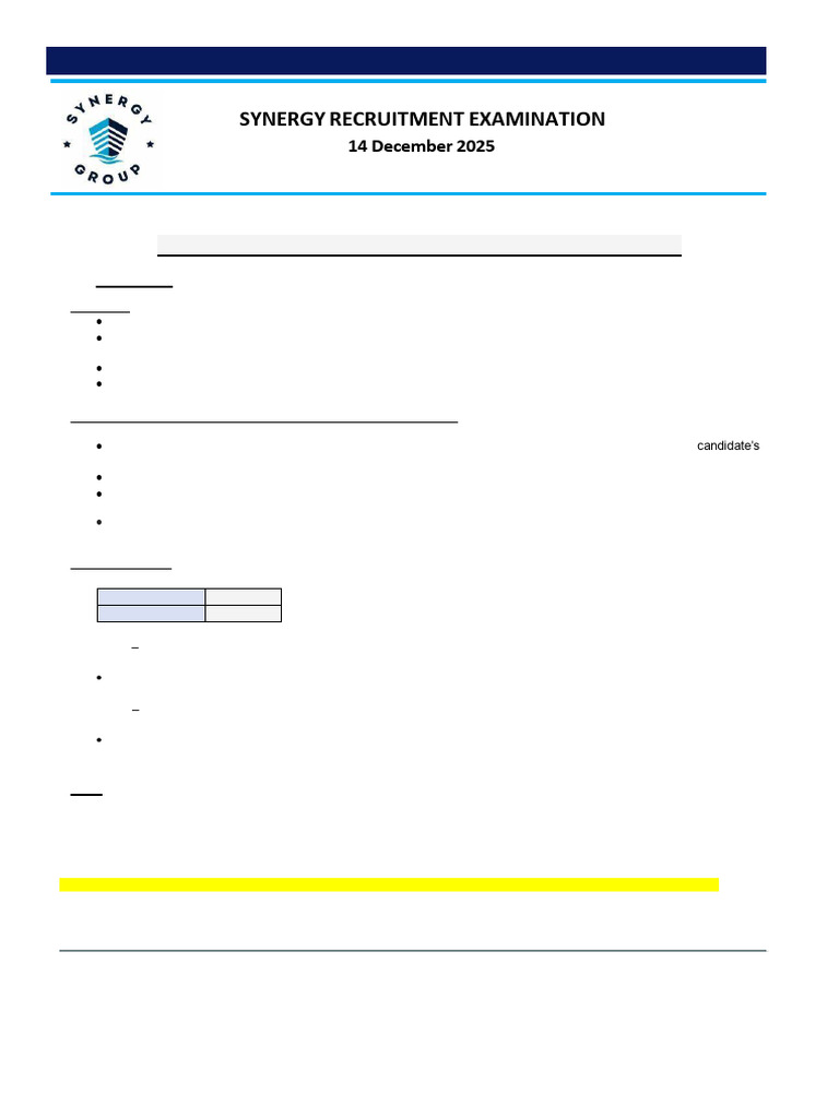 Synergy GME and ETO Flyer Final | PDF | Multiple Choice | Educational Assessment And Evaluation
