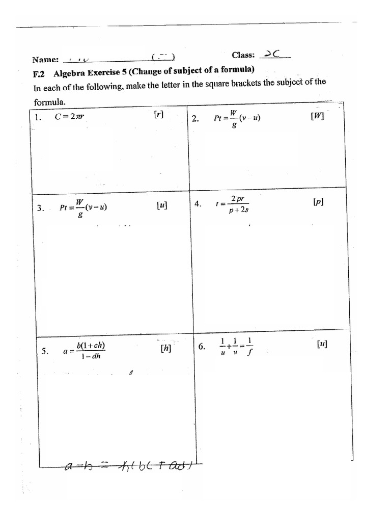 Wh1104 Change Subject | PDF